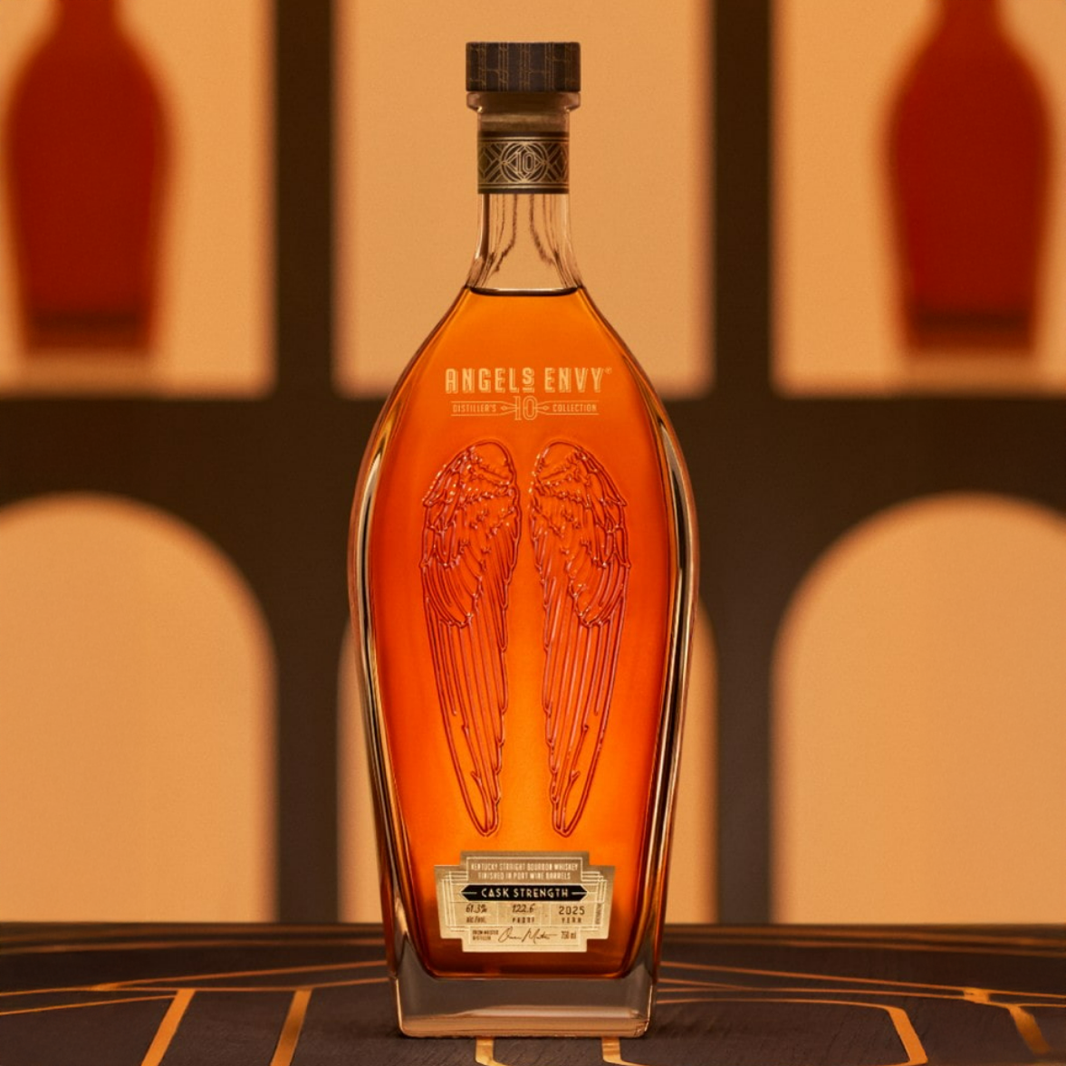 Angels Envy Kentucky Straight Bourbon Whiskey Cask Strength 2025 10 ye ...